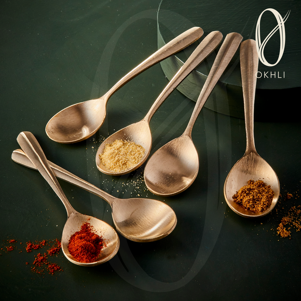 Bronze Spoons (6 piece set) | Okhli Australia